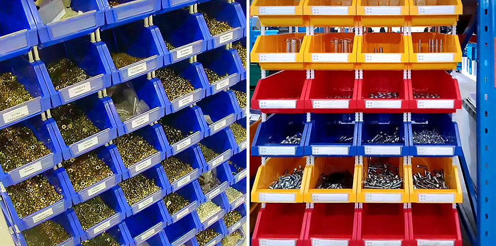 News - Stackable Hardware Bin Plastic Parts Bin