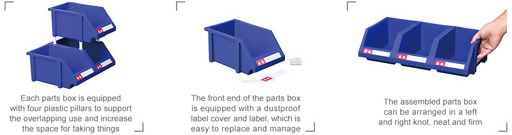 News - Stackable Hardware Bin Plastic Parts Bin